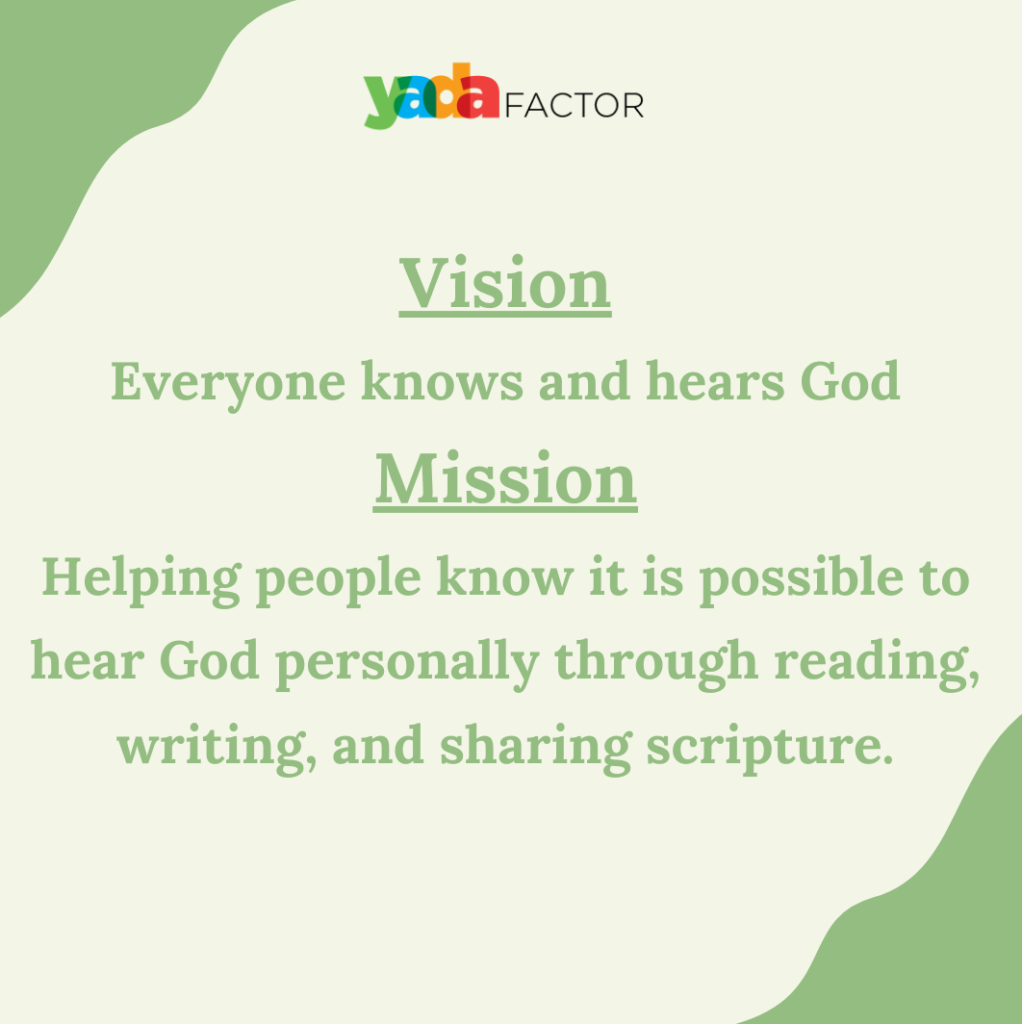 Board Member Introductions – Yada Factor